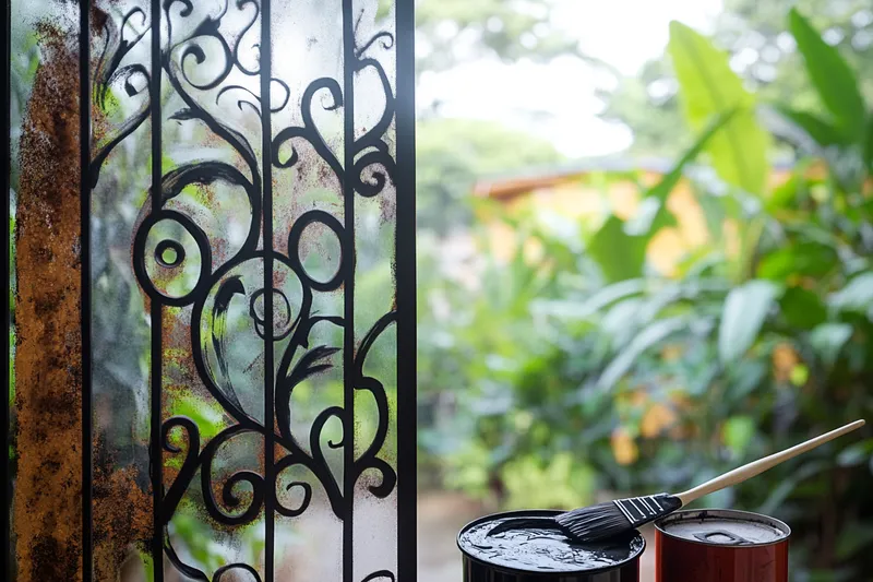Cómo pintar forja o hierro forjado para renovar tus espacios