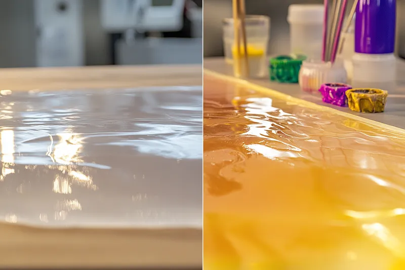 ¿Qué diferencia hay entre la resina epoxi y la resina de poliéster ...